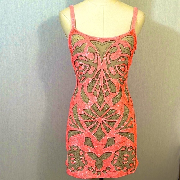Needle & Thread | Dresses | Needle Thread Sequin Embroidered Beaded ...